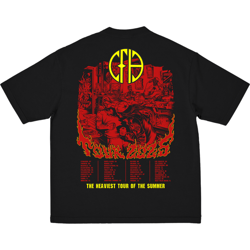 CFH 2025 Tour T-Shirt - Pantera Official Store