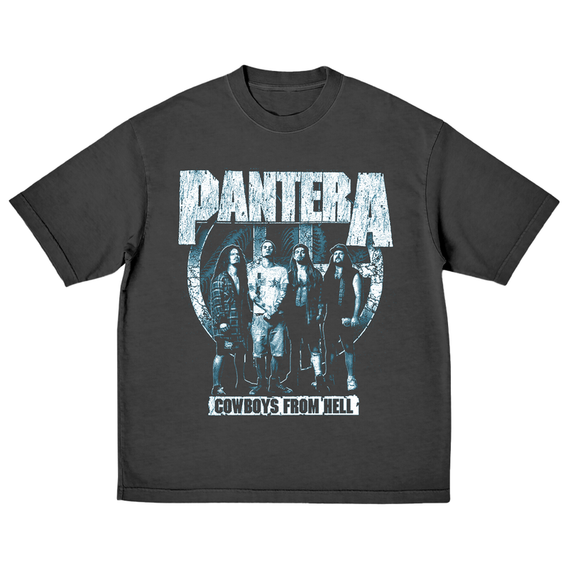 Cowboys From Hell Band Photo T-Shirt - Pantera Official Store