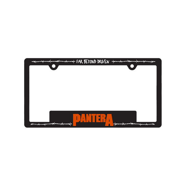 Far Beyond Driven License Plate Frame - Pantera Official Store